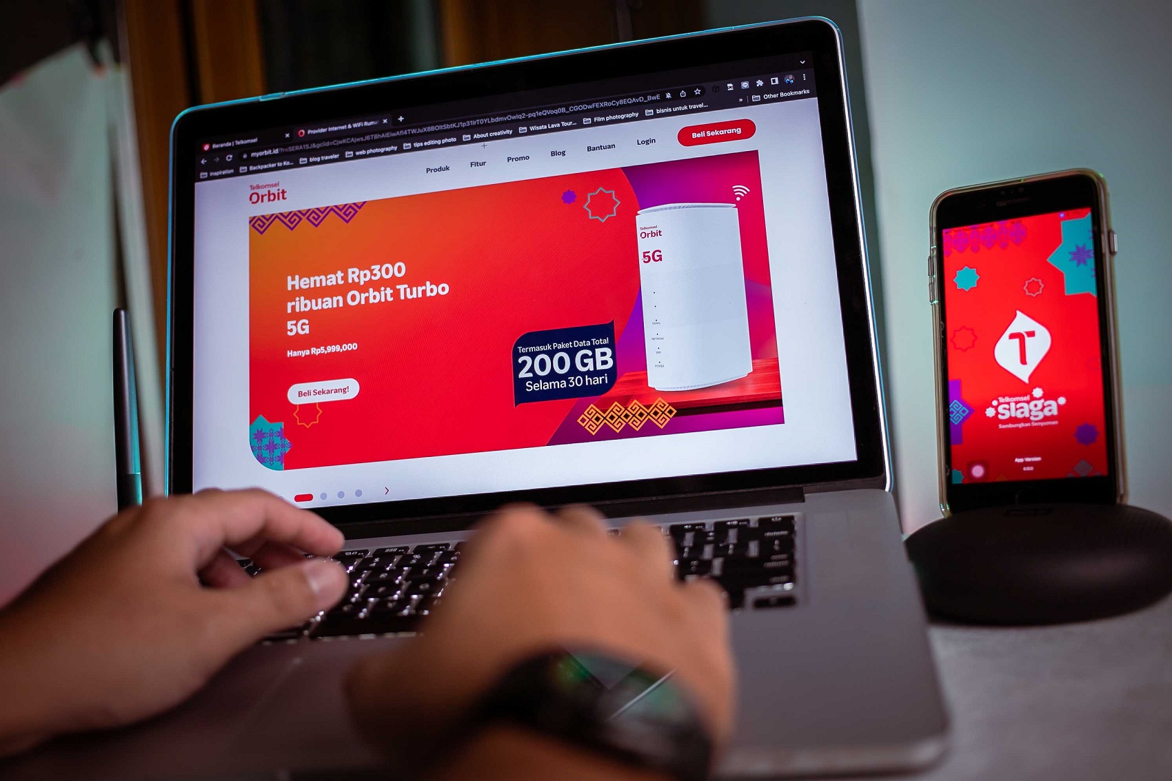 Promo Telkomsel Orbit, Beli Modem Periode Libur Lebaran Diskon 50%