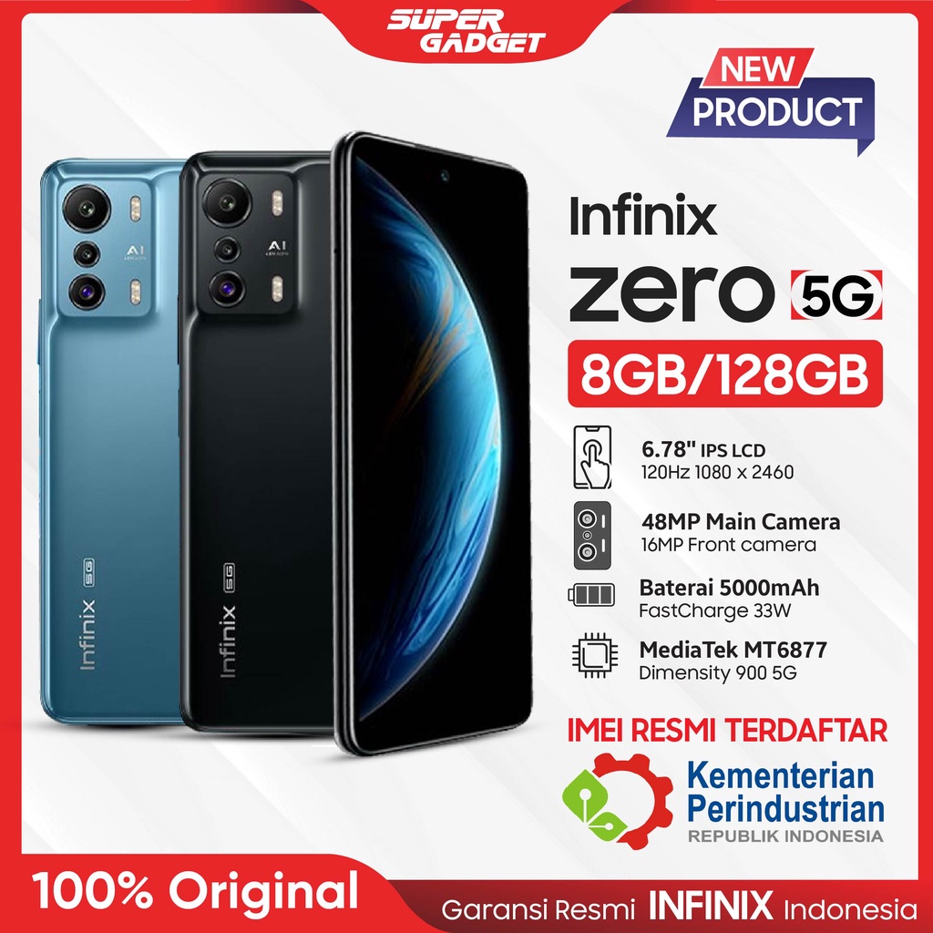 Infinix Zero 5G Bawa Kamera 48 MP Dan Chipset Dimensity 900 5G