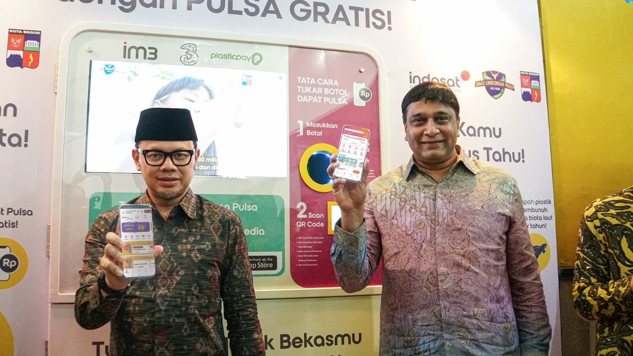Indosat Ooredoo Hutchison Luncurkan Program Sampah Jadi Pulsa