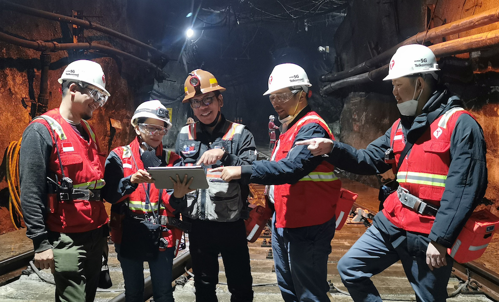 5G Underground Smart Mining Pertama di Asia Tenggara!